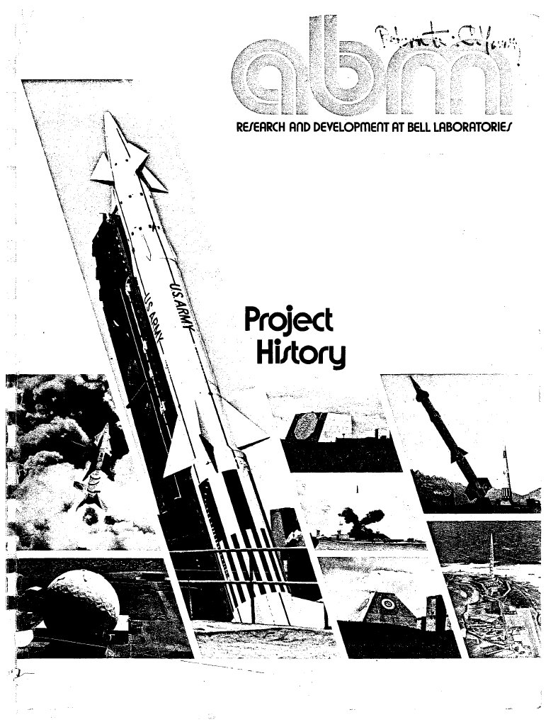 ABM Research and Development - Project History. Bell 1975 | PDF