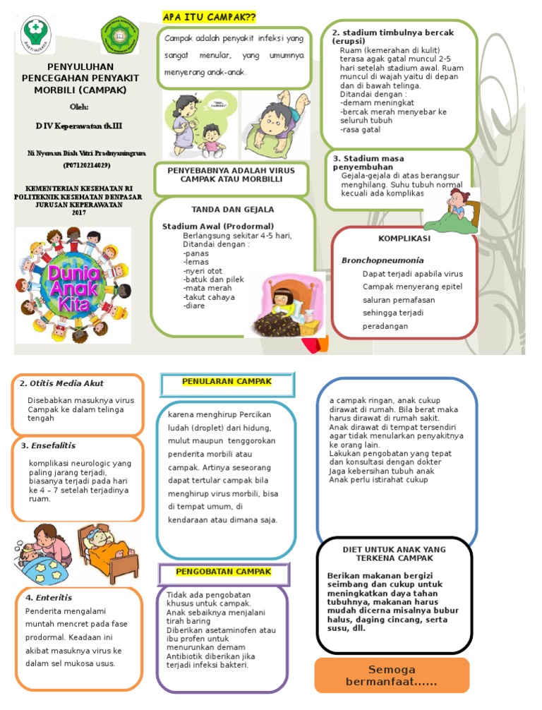 Leaflet Morbili Top | PDF