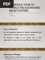 Module-1 - Intro. To World Religion | PDF | Monotheism | God