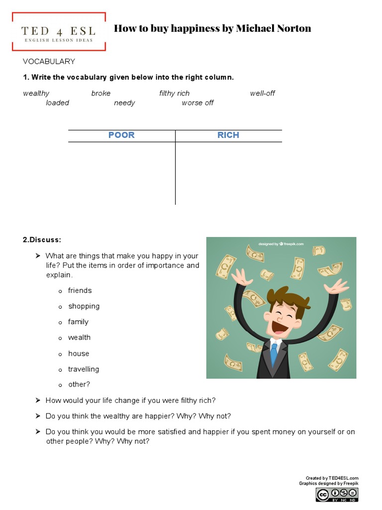 How To Buy Happiness by Michael Norton SV | PDF