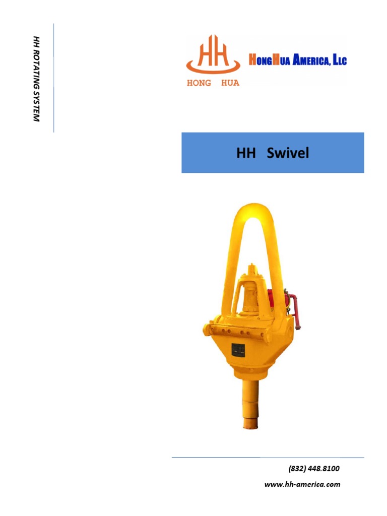 HH Swivel | PDF | Pipe (Fluid Conveyance) | Elevator