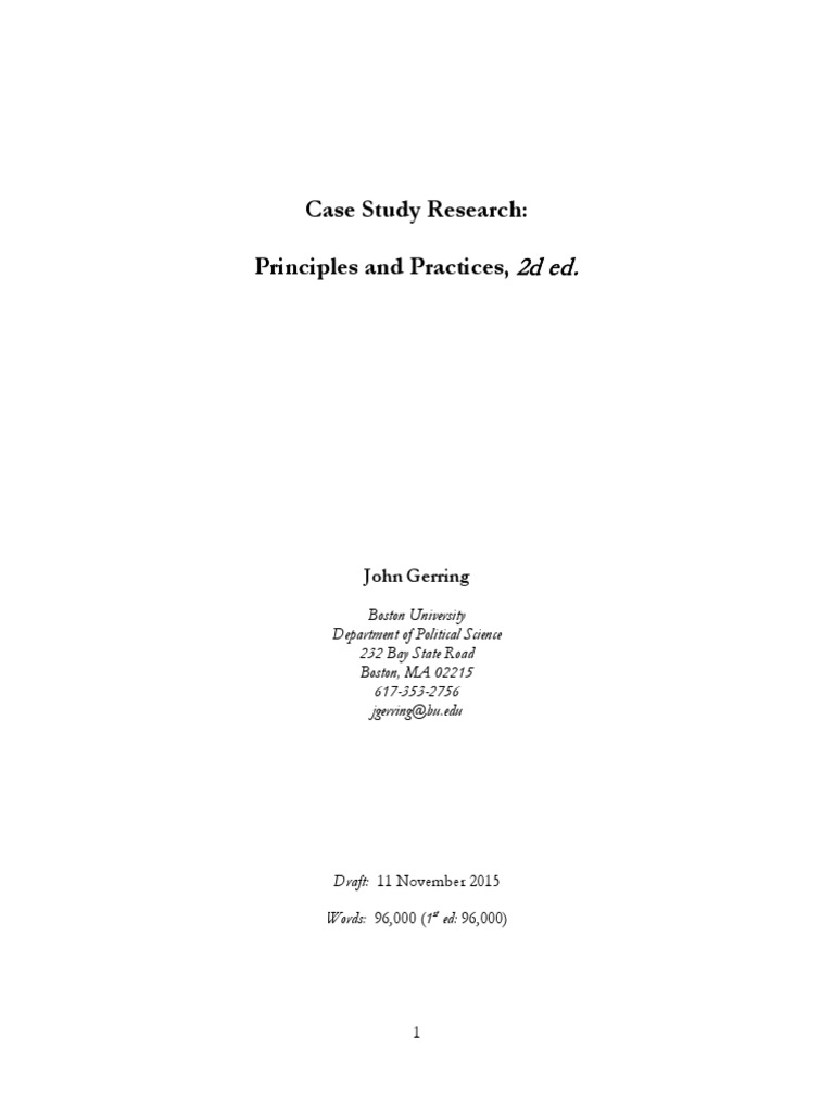 Text 35 | PDF | Case Study | Social Science