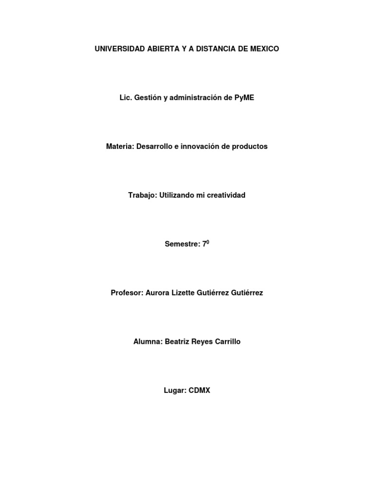 Gdip U2 A1 Berc | PDF | Negocios
