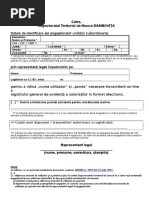 Model Adresa Inaintare Registru | PDF