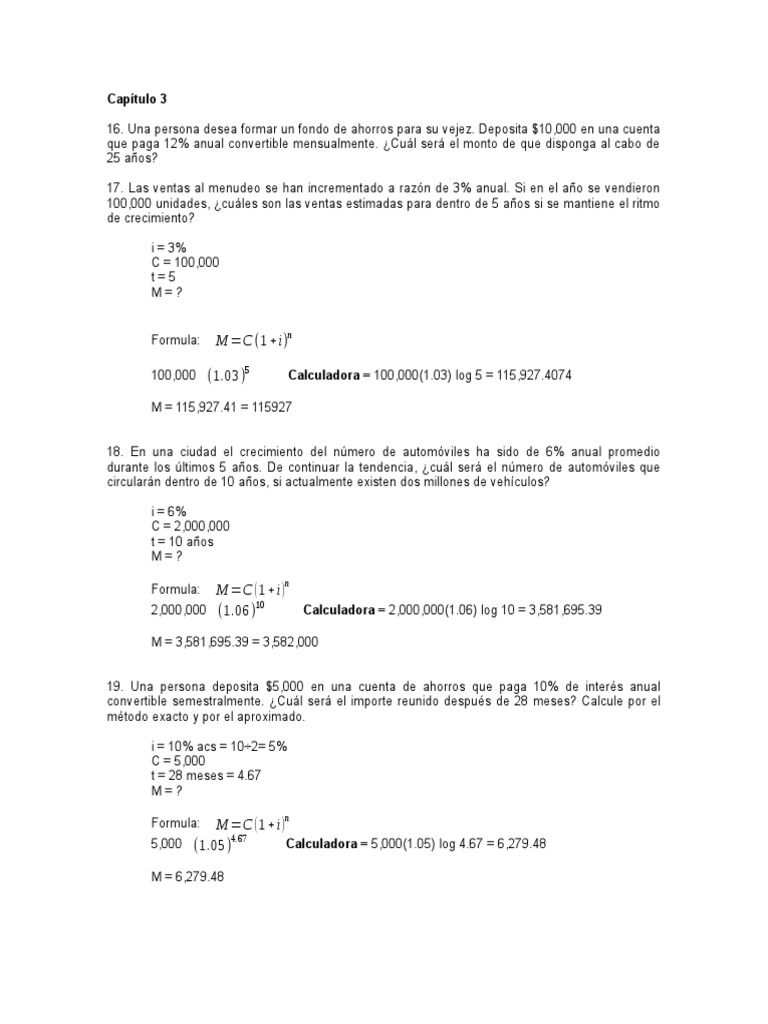Ejercicios Mate2 | PDF | Economias | Business