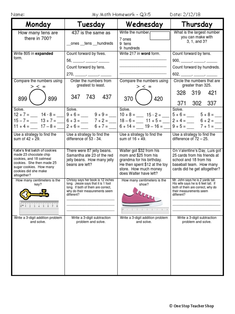 Math q3 w5 2-12-18 | PDF | Teaching Mathematics | Science