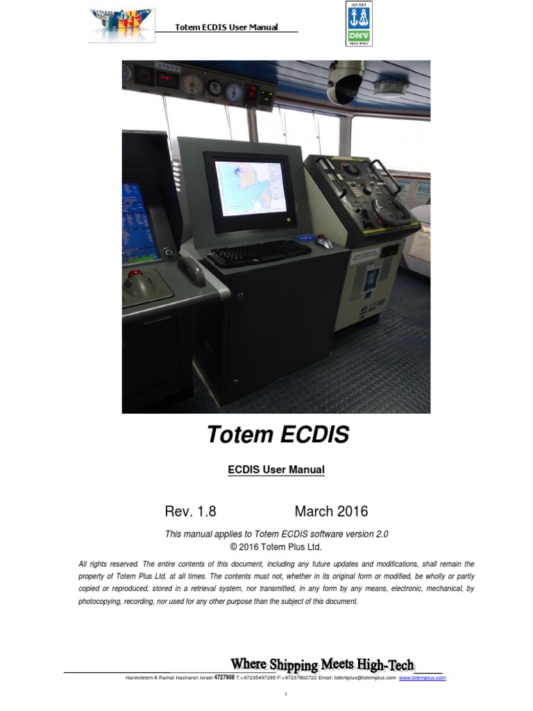Ecdis User Manual | PDF | Personal Computers | Computing
