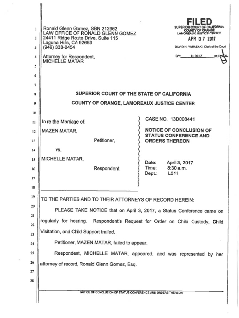 Court Orders To Return The Children