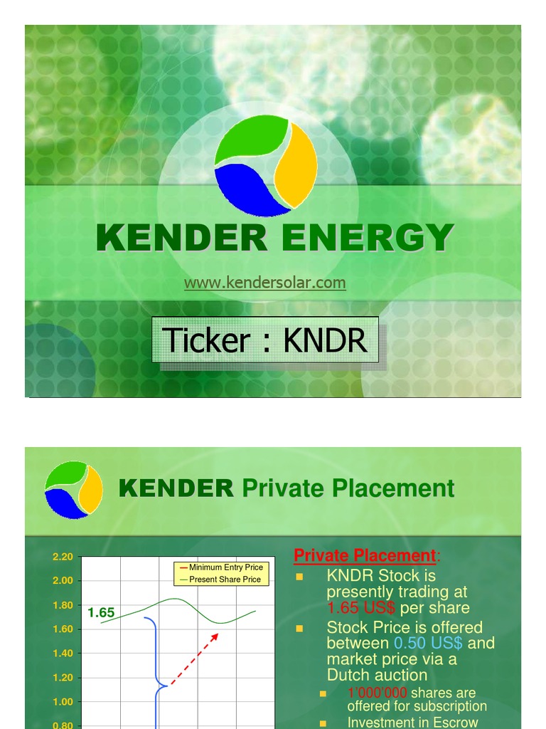 Kender Energy | PDF | Solar Power | Photovoltaics