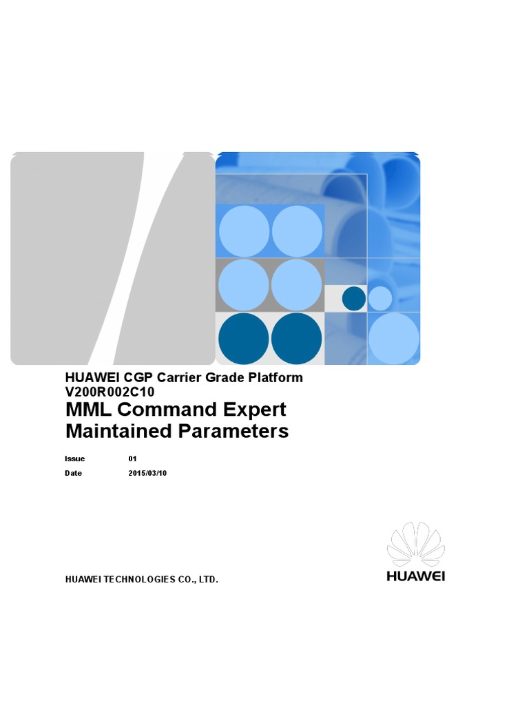 CGP V200R002C10 MML Command Hidden Parameters | PDF | Parameter (Computer Programming) | Hard ...
