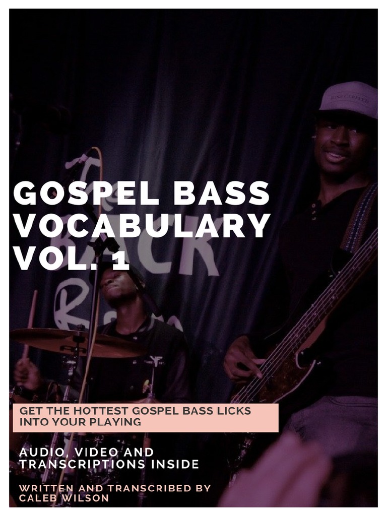 20 Gospel Bass Licks | PDF | Chord (Music) | Scale (Music)