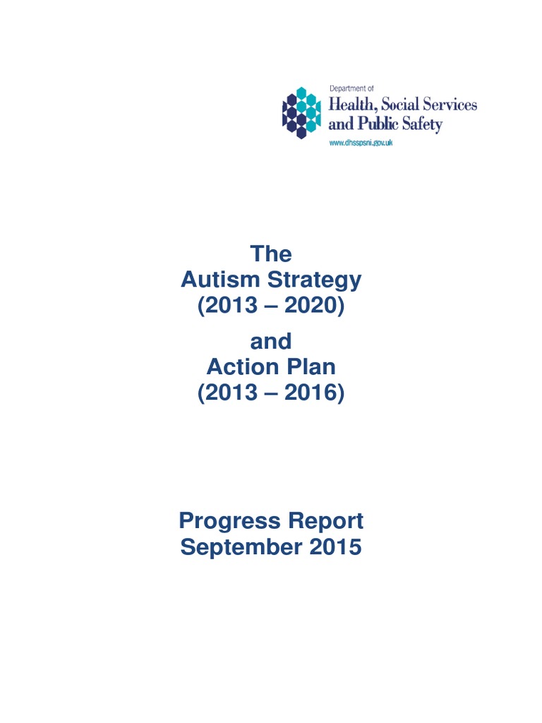 Autism Strategy Progress Report 2015 | PDF | Autism | Disability