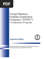FPGEC Candidate Application Bulletin | PDF | Identity Document | Test ...