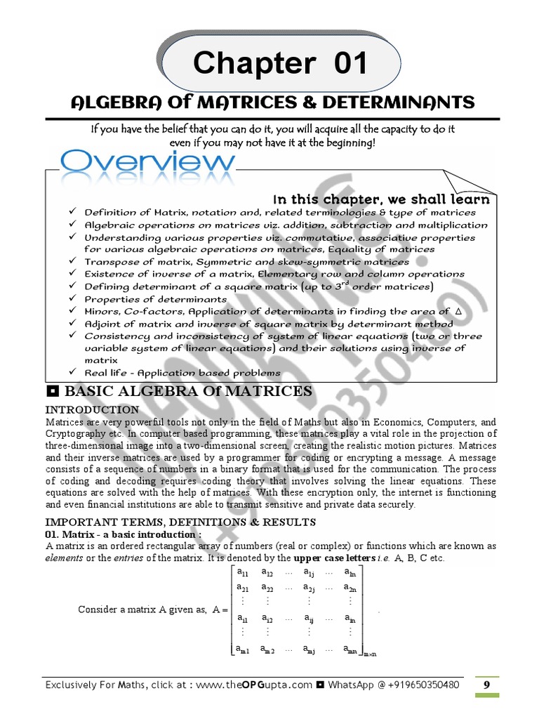 Sample Mathematicia XII | PDF | Matrix (Mathematics) | Determinant