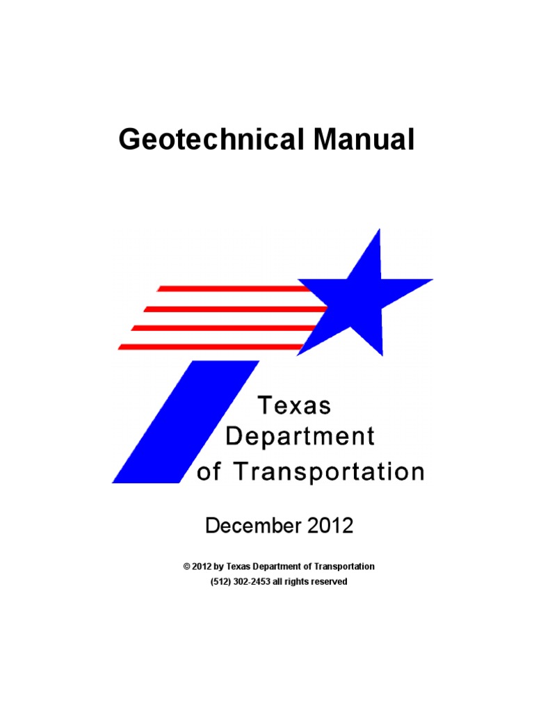 Geotechnical Manual | PDF | Deep Foundation | Geotechnical Engineering