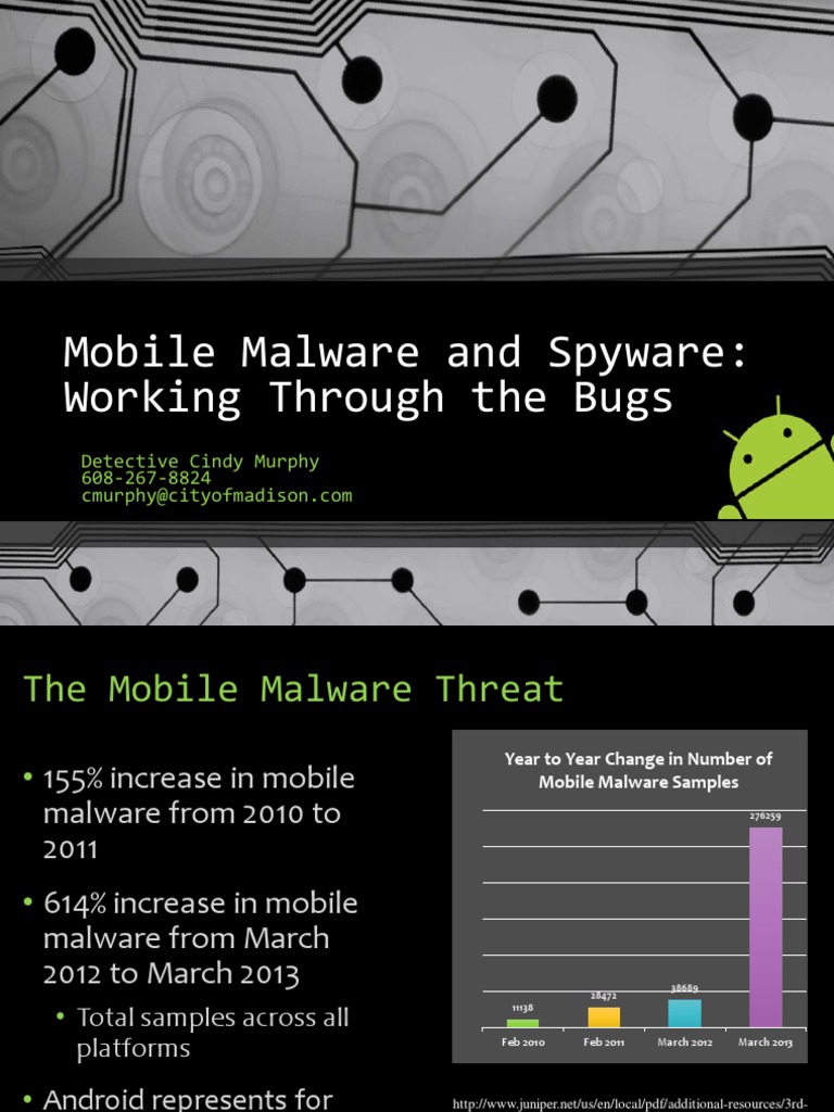 8 Murphy NIST Mobile Malware Normal | PDF | Malware | Computer File