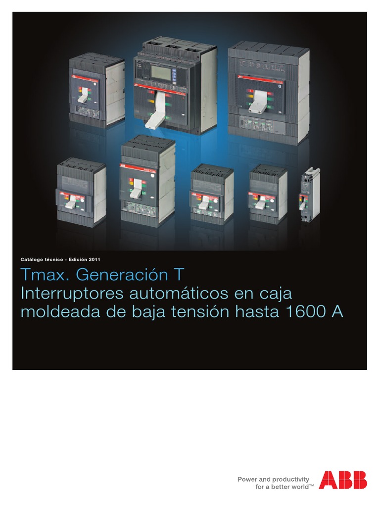 Interruptor t6s Abb | PDF | Relé | Corriente alterna