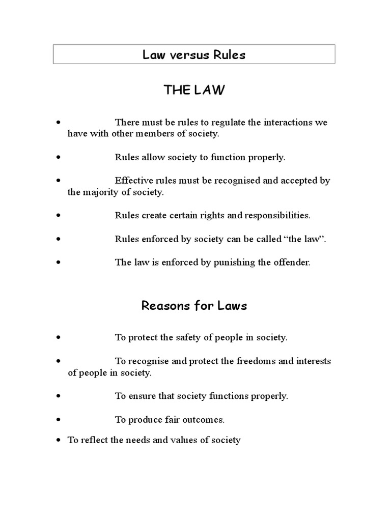 The Law | PDF
