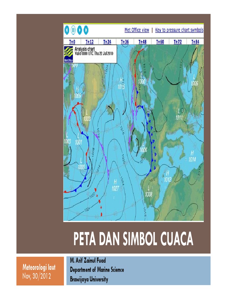 Peta Dan Simbol Cuaca | PDF