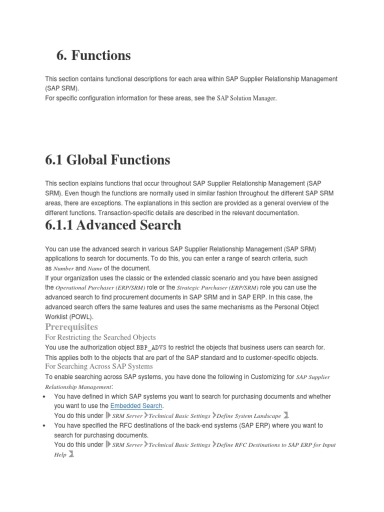 SRM Powl Query | PDF | Sap Se | Enterprise Resource Planning