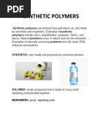 What Is Polyster | PDF | Polyester | Fibers