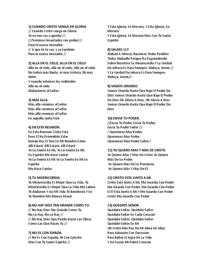 Coros de Avivamiento | Cristo (título) | Jesús | Prueba gratuita de 30 días | Scribd
