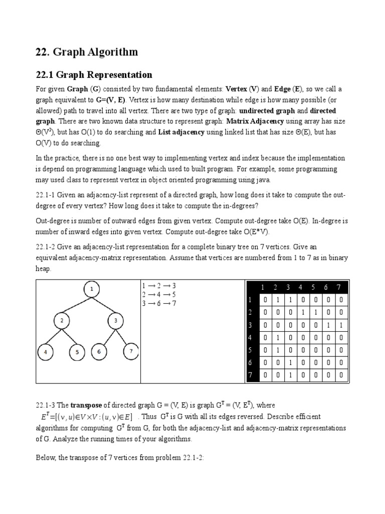 Graph Algorithm | PDF | Graph Theory | Theoretical Computer Science