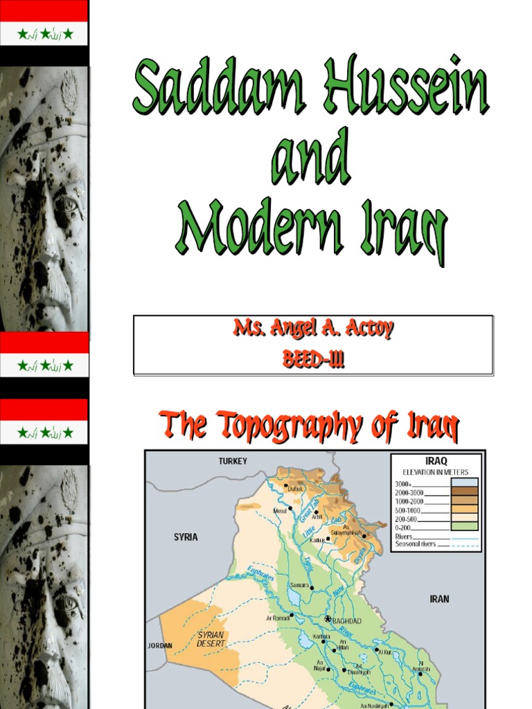 The Rise and Fall of Saddam Hussein and 20th Century Iraq | PDF ...