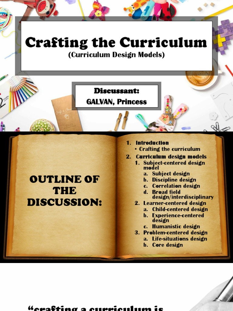 Crafting The Curriculum | PDF | Curriculum | Sharing