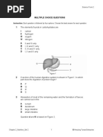 Science Form 2 Chapter 3 Nutrition | PDF | Vitamin | Digestion