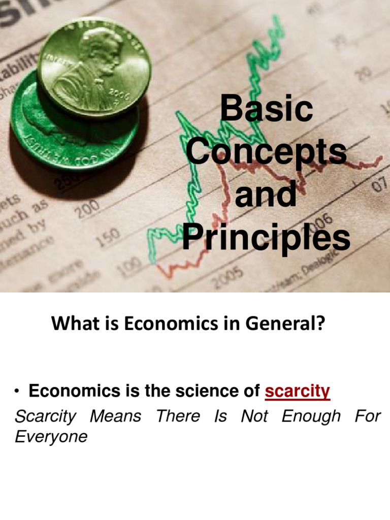 1 - Basic Concepts and Principles | PDF | Economics | Microeconomics