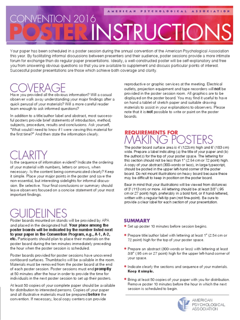 Poster Instructions | PDF | Abstract (Summary) | Cognition