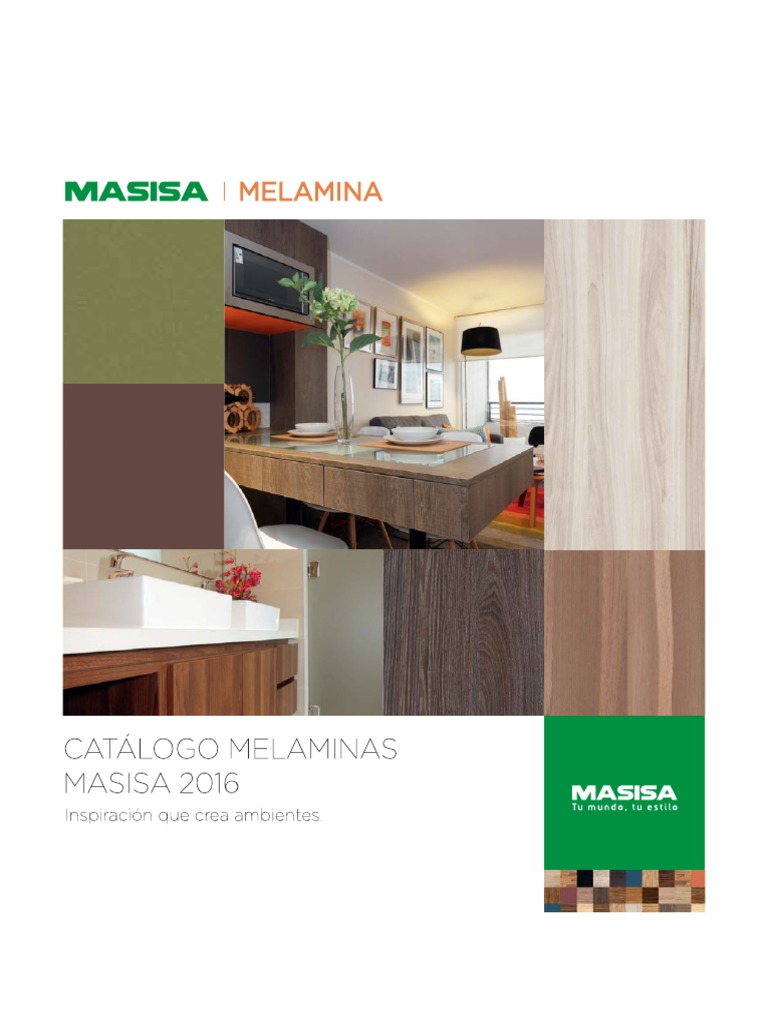 10 Catalogo Melaminas Masisa 2016 Impreso