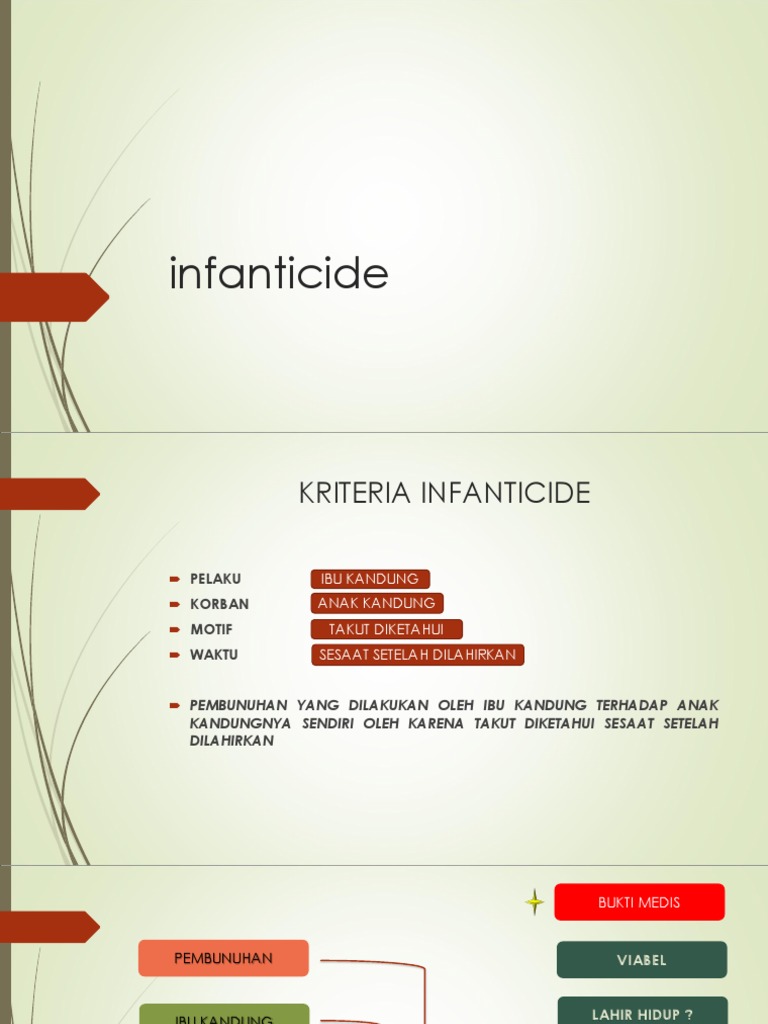 INFANTICIDE | PDF