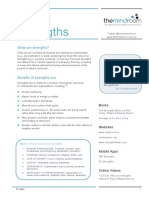 3 Strengths Exercises | PDF | Positive Psychology | Awareness