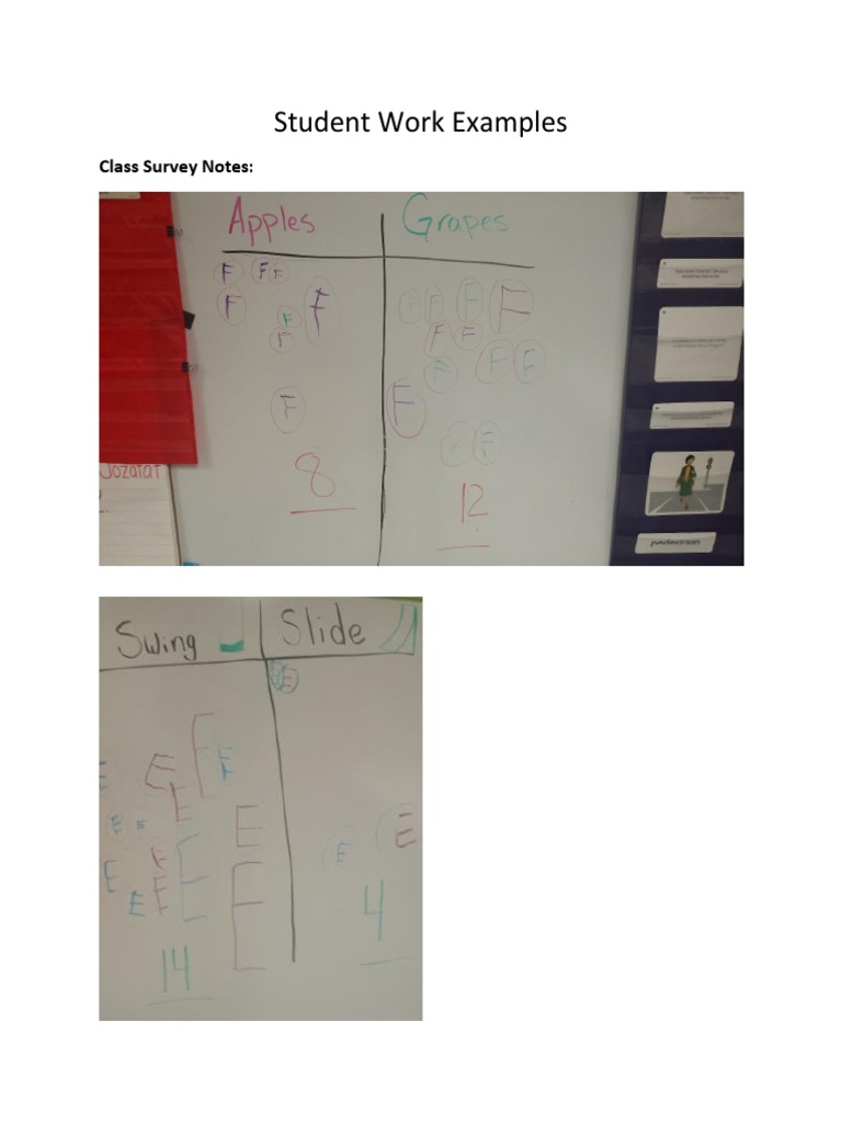 Student Work Examples | PDF