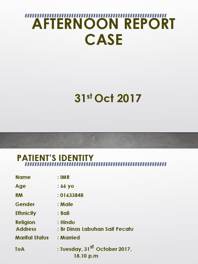 Case Report COPD | PDF | Chronic Obstructive Pulmonary Disease ...