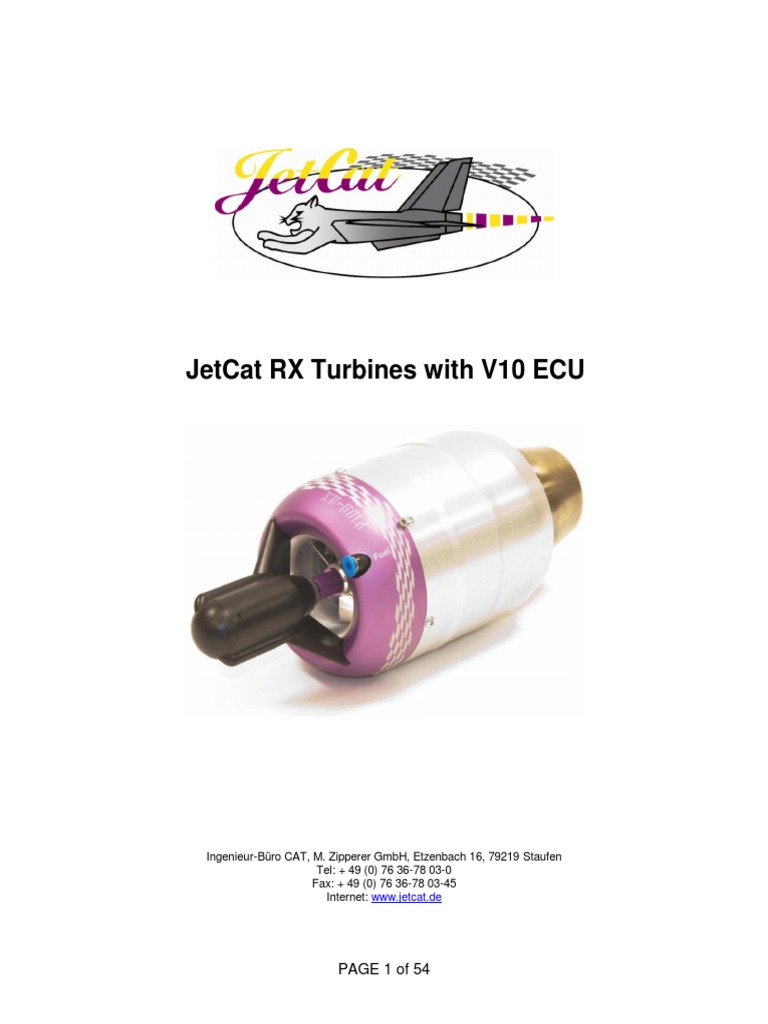 RX Engines Manual Eng | PDF | Jet Engine | Menu (Computing)