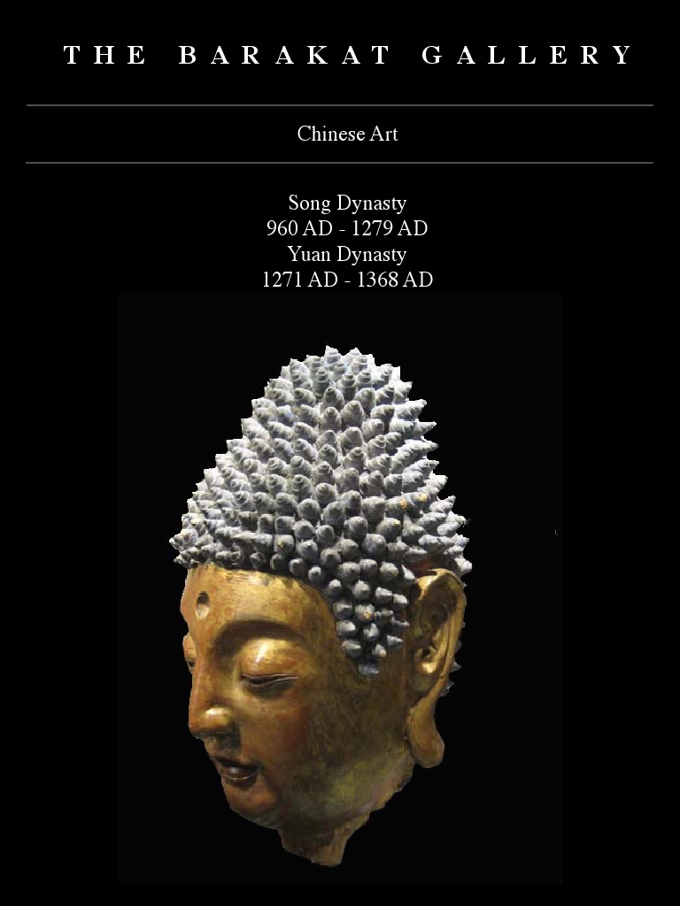 Chinese Art - Song Dynasty, Yuan Dynasty | PDF | Sculpture | China