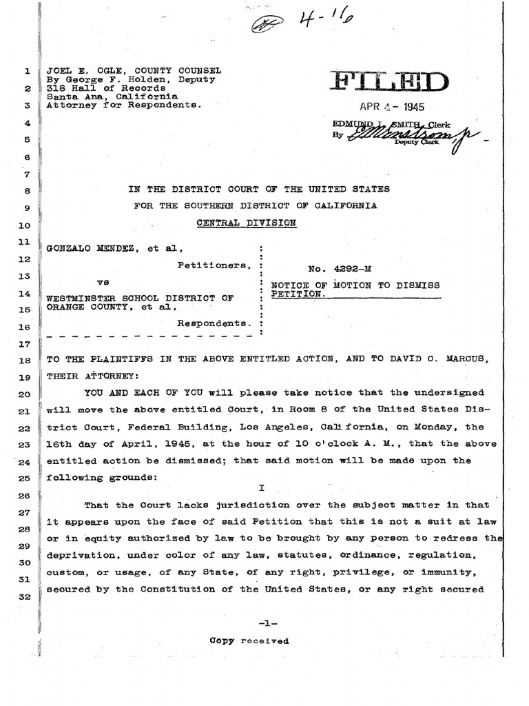 Notice of Motion To Dismiss Petition | PDF | Lawsuit | Judiciaries