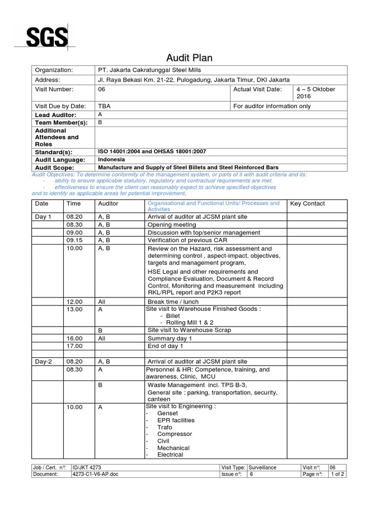 4273-C1-V6-Ap, 14001+18001 PDF | PDF | Audit | Accounting And Audit