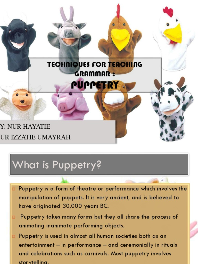 Techniques For Teaching Grammar (Puppets) | PDF | Puppetry | Linguistics