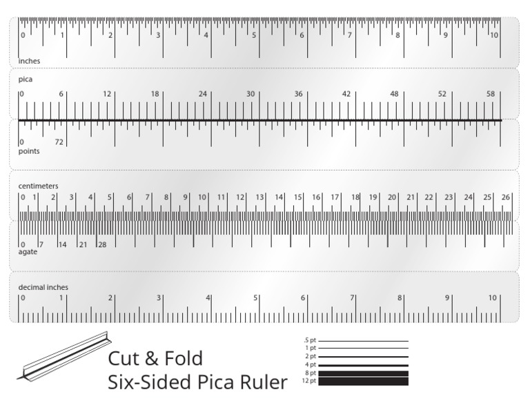 Pica Ruler Lettersize | PDF