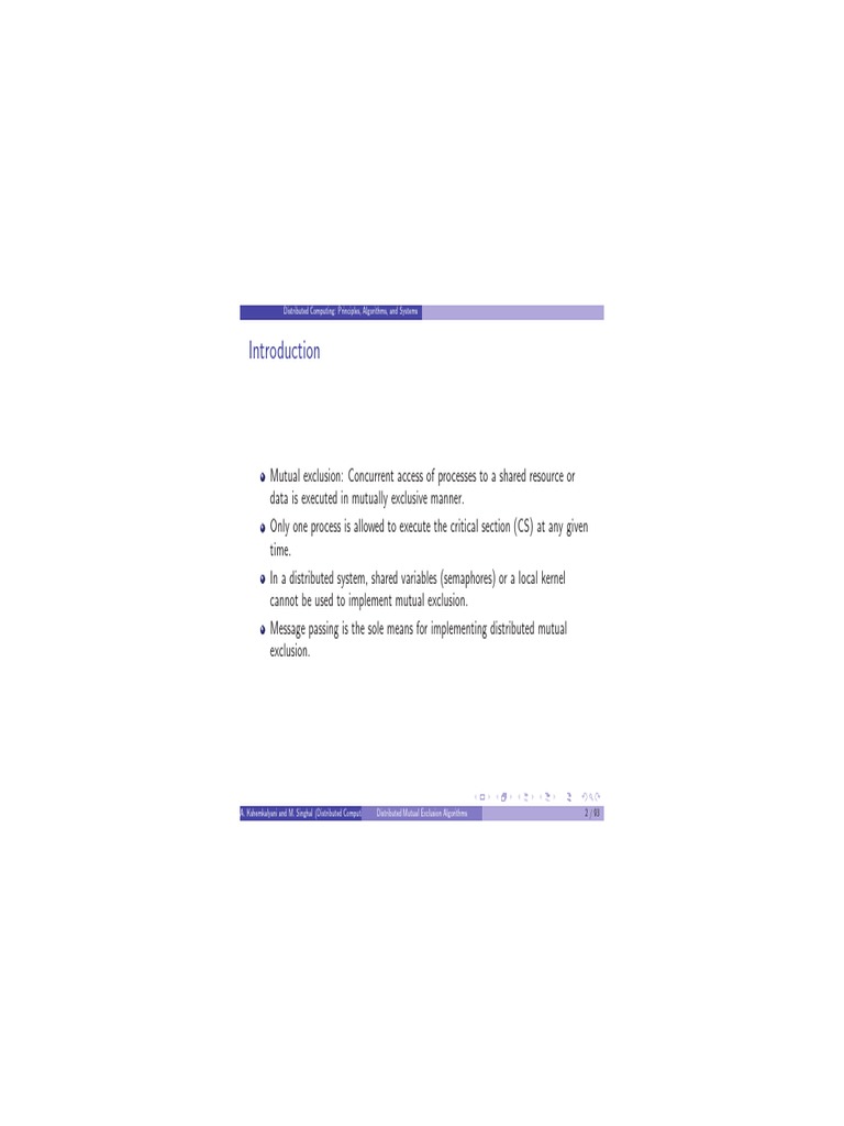 Distributed Mutex Pdf Distributed Computing Queue Abstract Data Type 