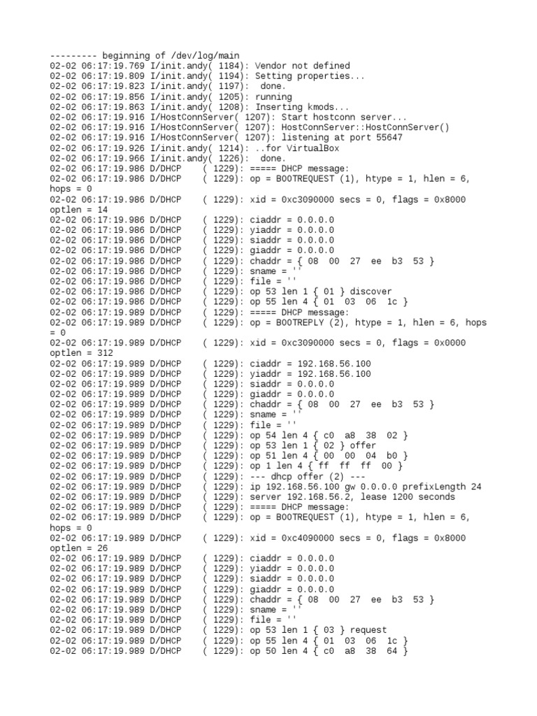 Logcat | PDF | Android (Operating System) | Thread (Computing)