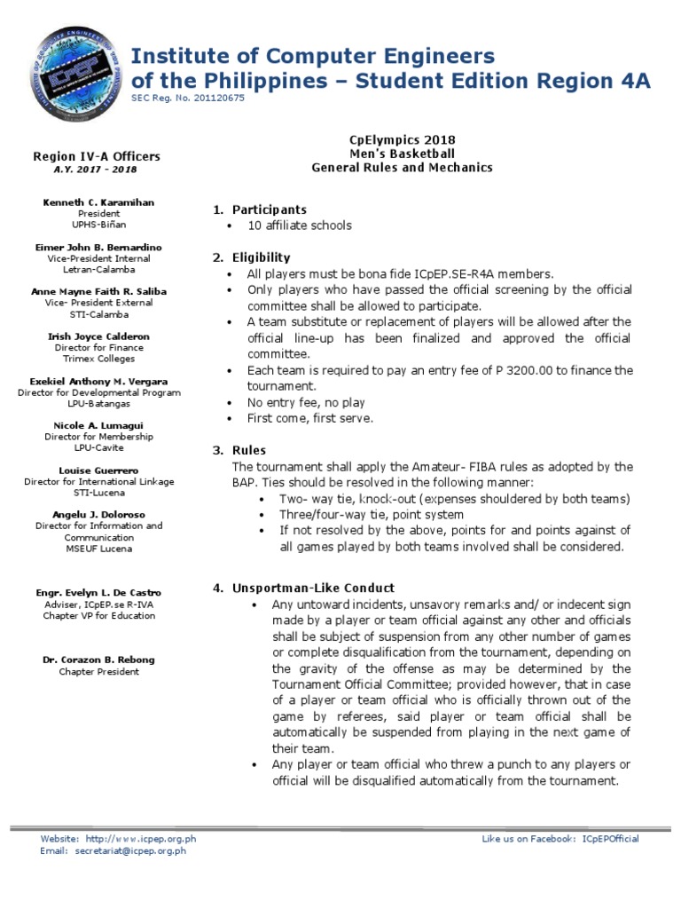 Institute of Computer Engineers of The Philippines - Student Edition ...