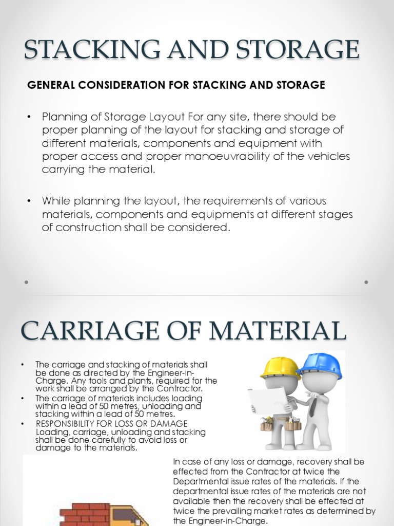 Safe Stacking Guidelines for Construction | PDF | Brick | Industries