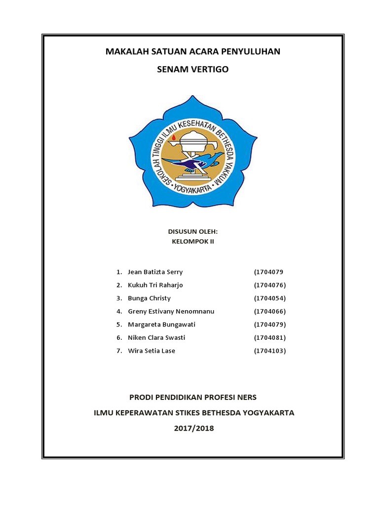 SAP Senam Vertigo | PDF