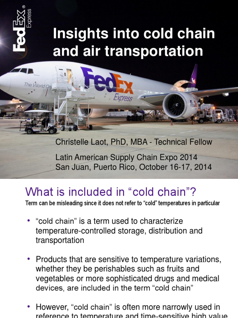 Insights Into Cold Chain and Air Transportation | PDF | Cargo | Industries
