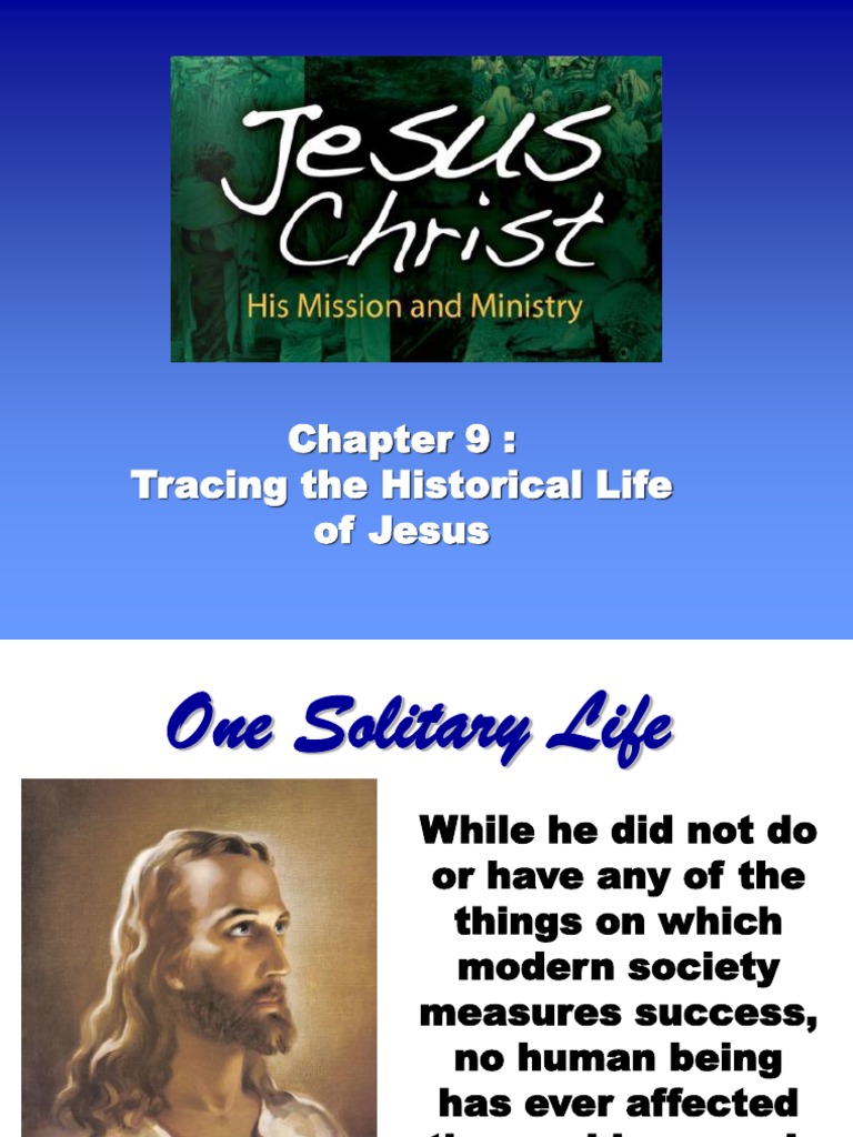 Tracing The Historical Life of Jesus | PDF | Gospels | The Gospel